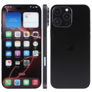 iPhone 16 Pro de 2024 factice écran type allumé Couleur Noir Type d ...